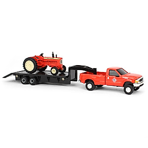 ERTL 1/64 Allis Chalmers D19 w/Ford F-350 & 5th Wheel Trailer 16443