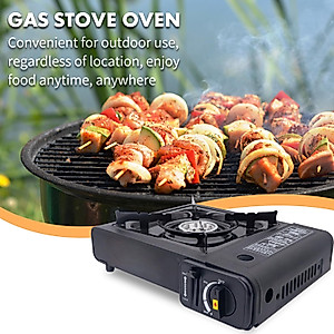 ShellKingdom Camping Stove Portable Outdoor Emergency Butane Stove Burner with Carrying Case For Camping, Picnics, Hiking, BBQ