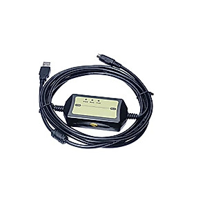 Washinglee Isolated Programming Cable for Mitsubishi PLC FX3U and FX Series, for Taiwan Shihlin AX Series, for FX2N/FX1N/1S/FX3U/3GA, for USB-SC09-FX Replacement