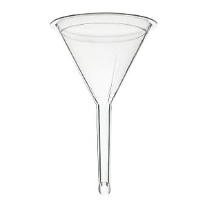 EISCO Filter Funnel, 2" - Polyethylene Plastic - Resistant to Acids & Alkalis - Great for Laboratory, Classroom or Home Use