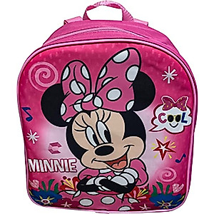 Ruz Minnie Mouse Toddler Girl 12 Inch Mini Backpack (Pink)