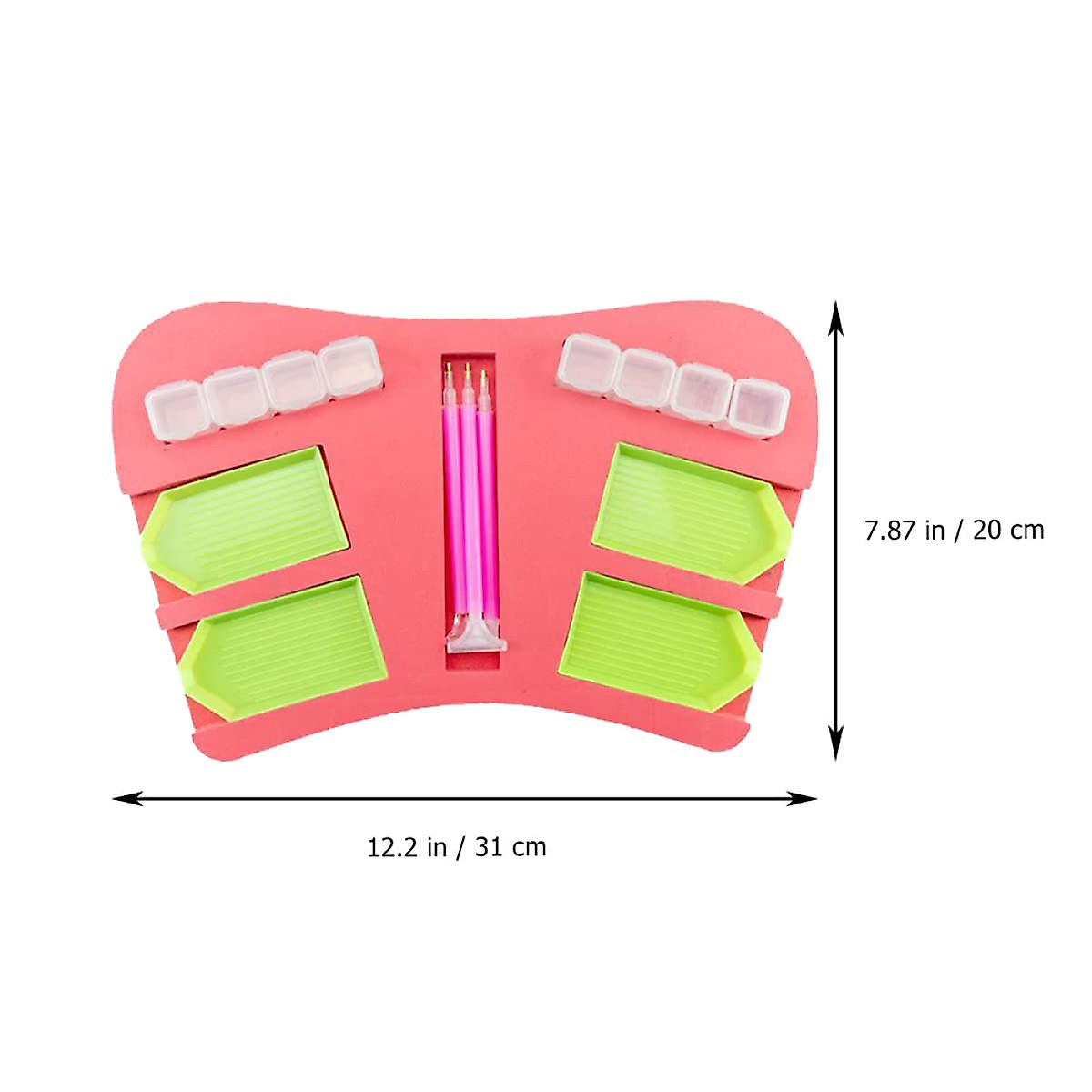 10pcs Craft Rhinestone Diamond Tool Holder Organizer Drills DIY Accessories Full Art Tray Painting Storage Drill