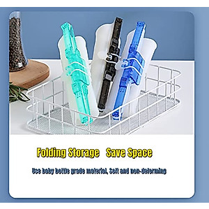 Reusable Silicone Bags, Reusable Sandwich Bags, Stand Up Leakproof Silicone Bags,Microwave, Dishwasher Safe-3Pack