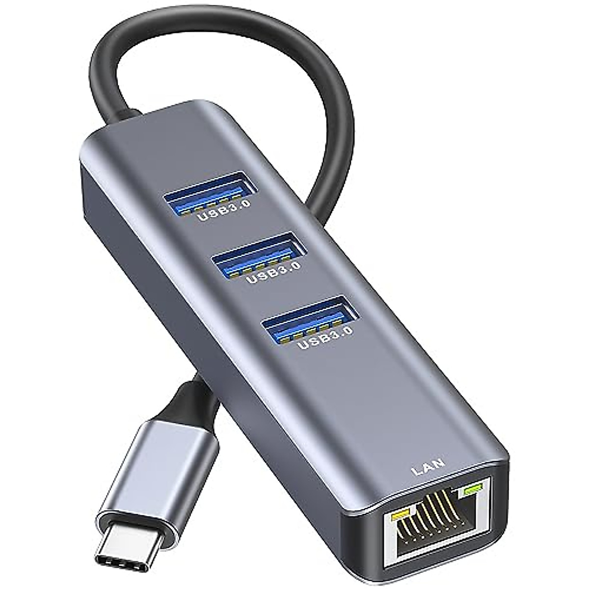 USB C to Ethernet Adapter, Vilcome RJ45 to USB C Thunderbolt 3/Type-C ...