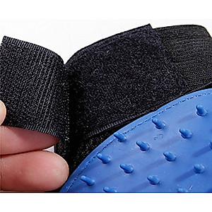 Pet Hair Remover Glove - Right Hand Gentle Pet Grooming Mitt for Dogs and Cats by Prime Pet