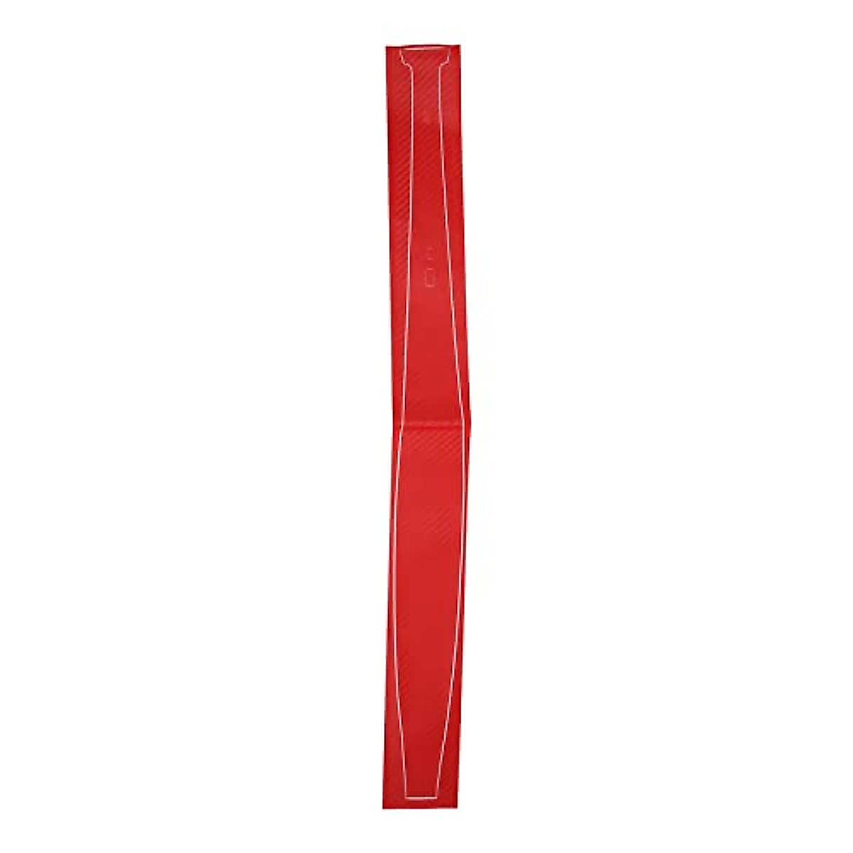 Dpofirs for PlayStation5 Console Middle Skin, Game Console Middle Strip Sticker Console Middle Skin for PS5 Digital Edition Host, Host Middle Strip Sticker (Red)