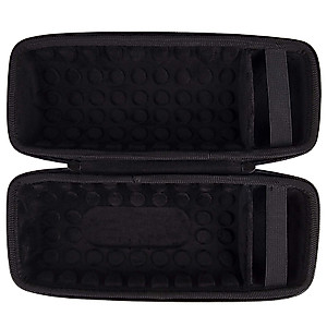 Khanka Hard and Silicone Case Replacement for JBL Charge 5 Portable Waterproof Wireless Bluetooth Speaker