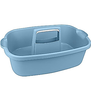 Tidy Monster Commercial Large Plastic Storage Carry Caddy for Cleaning Products, Spray Bottles, Sports/Water Bottles, and Postmates/Uber Eats Drivers