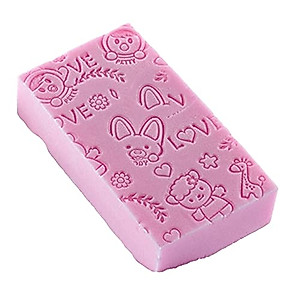 INGVY Dry Brushing Body Brush Exfoliating Bath Body Shower Sponge Spa Scrub Exfoliator Dead Skin Remover (Size : Green)