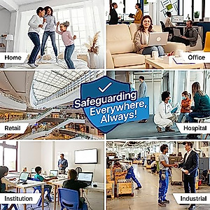 Simply by MervFilters 20x20x1 MERV 8 Air Filter, 6 Pack