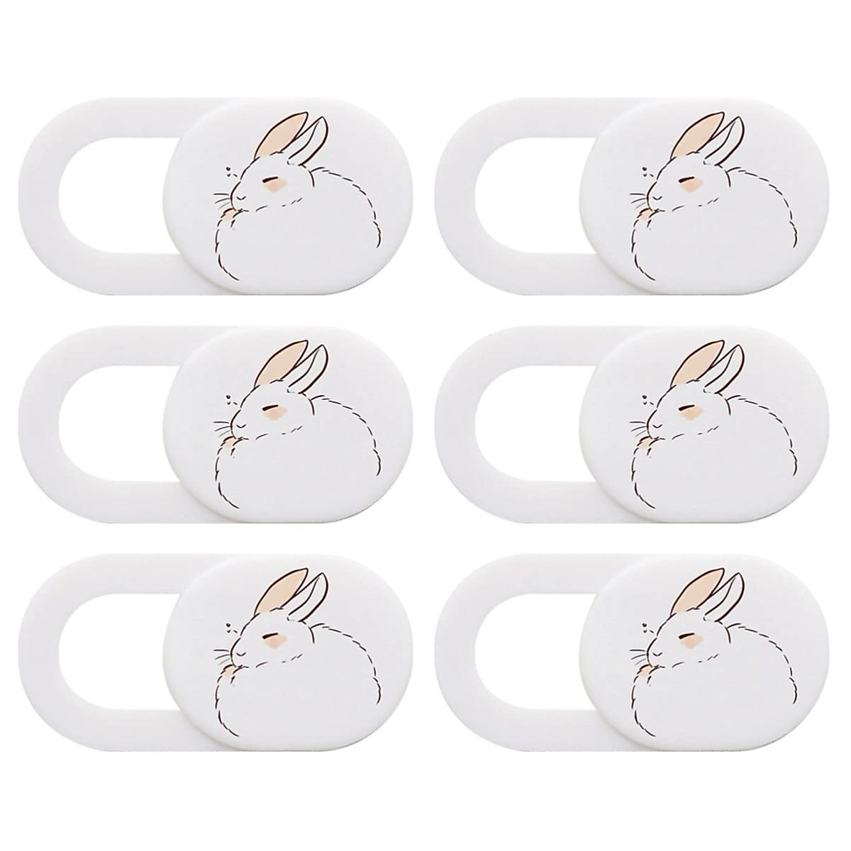 6 Pcs Cover Webcam Slider Privacy Sticker Covers Webcam Privacy Covers Shield Cover Slide Webcam Privacy Lens Protector