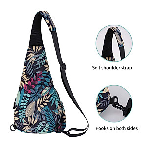 XEYOU Small Sling Bag Backpack Lightweight One Strap Bag Hiking Crossbody Chest Bag Unisex Shoulder Daypack