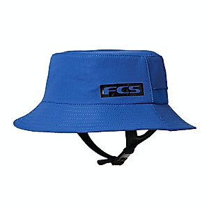 FCS Essential Bucket Surf Hat - Heather Blue - XL