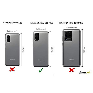 i-Blason Cosmo Series Case for Samsung Galaxy S20+ Plus 5G (2020 Release), Stylish Glitter Protective Bumper Case with Built-in Screen Protector (Marble)