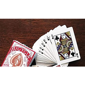 Bicycle Playing Cards 6 Deck Autobike No.1, 3 Red, 3 Blue Playing Card Decks