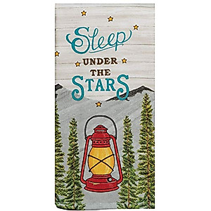 18TH STREET GIFTS Camping Kitchen Towels - Happy Camper Decor Gifts for RV Owners - Camper Decorations for Travel Trailers - RV Gifts - Camping Decorations for RV, Set of 3