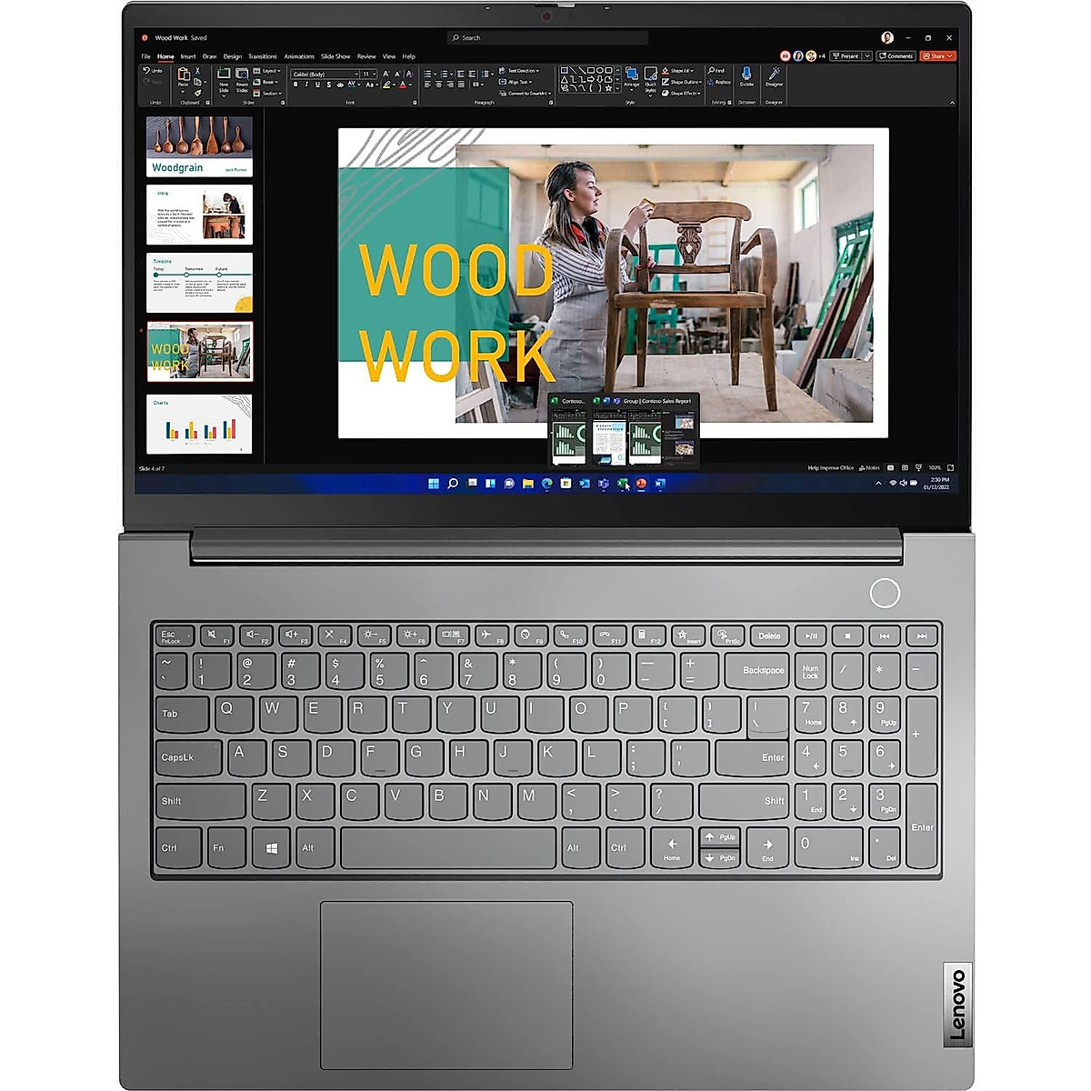 Lenovo ThinkBook 15 Gen 4 Business Laptop (15.6" FHD Anti-Glare, Intel 10-Core i7-1255U, 40GB RAM, 1TB PCIe SSD), 1080p Webcam, Narrow Bezel, Fingerprint, Wi-Fi 6, Ethernet, Win 11 Pro, Grey - 2024