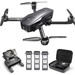 [78-Min Flight Time] Holy Stone HS720 4K Drone with 3 Batteries