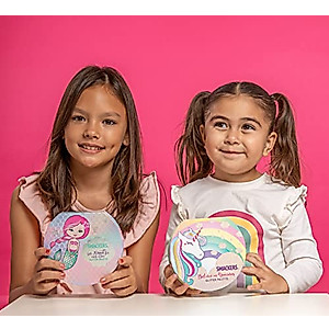 Lip Smacker Sparkle & Shine Eyeshadow Makeup Palette, Mermaid Palette Shimmer | Christmas Make Up Collection | Holiday Present | Gift for Girls