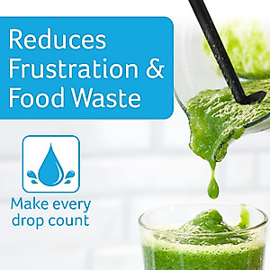 IMPRESA [2 pack] Silicone Blender Spatula for Vitamix Blender & More - Gives Easy Reach - Jar Spatula to Prevent Food Waste - Long Handle Spatula for Vitamix Blender Cup - 14' Handled Scraper