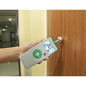 Pinless Wood Moisture Meter, CD-200 Digital Moisture Detector Moisture Tester Water Leak Detector, Backlit LCD Display With Ball Probe Measuring Wood Building Mater Firewood Walls Paper Floor