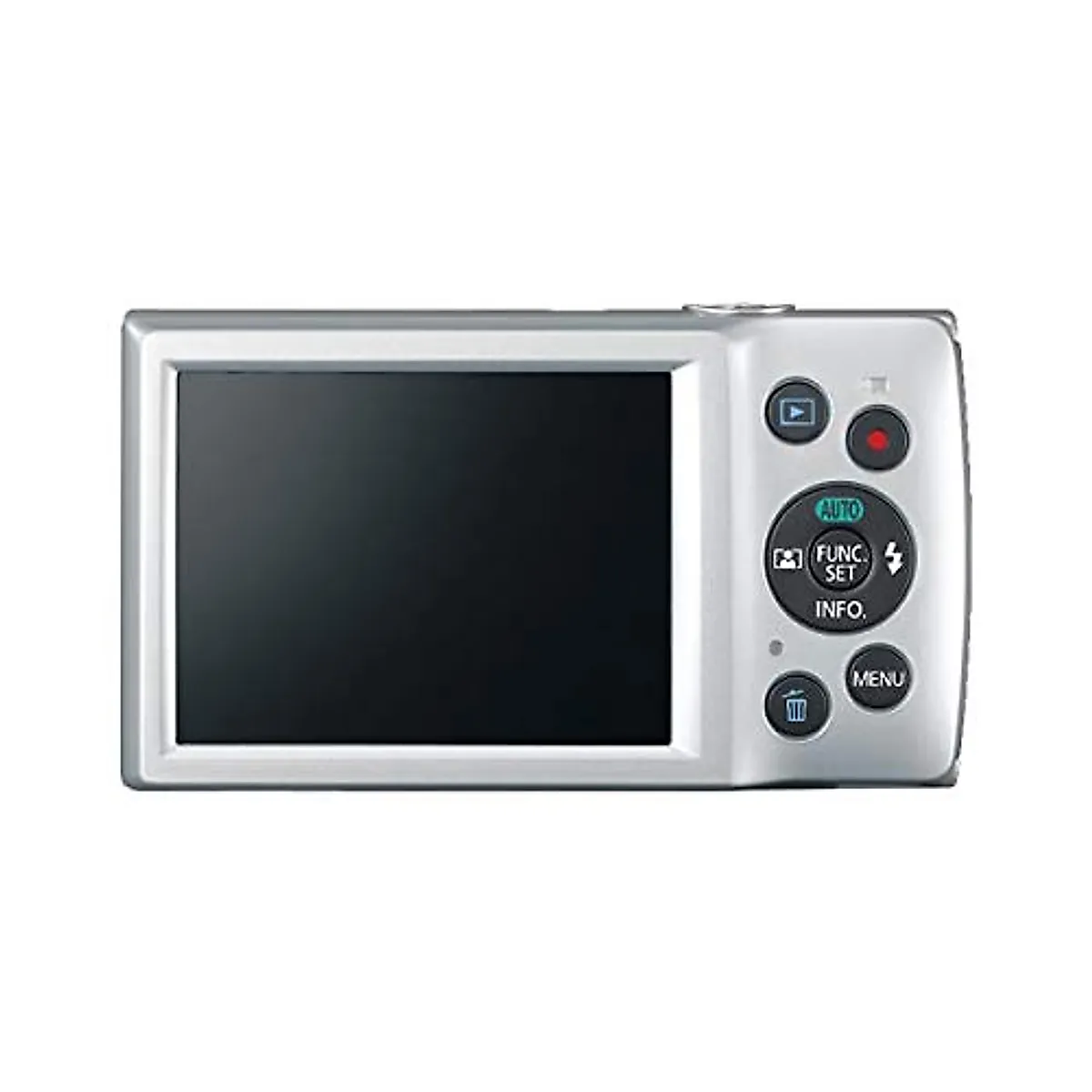 Canon PowerShot ELPH 180 Digital Camera w/Image Stabilization and Smart AUTO Mode (Silver), 0.90in. x 3.70in. x 2.10in. - 1093C001