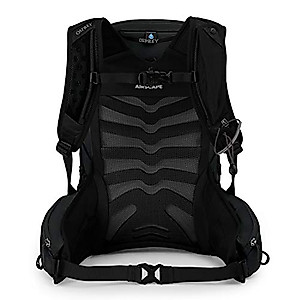 Osprey Tempest 9L Women's Hiking Backpack with Hipbelt, Stealth Black, WM/L