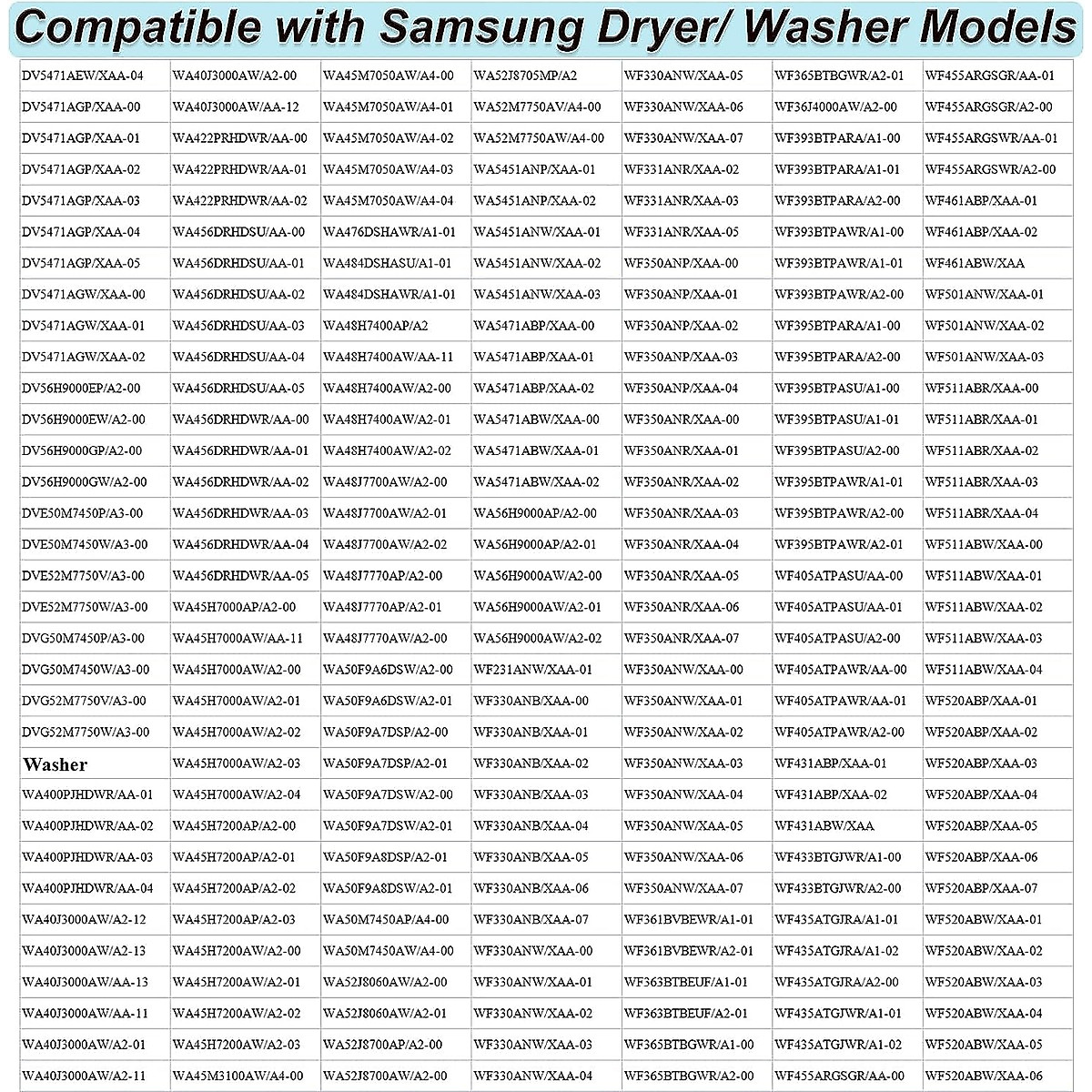 𝙐𝙥𝙜𝙧𝙖𝙙𝙚𝙙 dc97-16931b washer dryer control knob for samsung dryer knob and samsung washer knob replacement,replace parts DC97-17292A,DC64-02768A,DC64-02768C,DC97-16068A,DC97-16068B,DC97-16068D