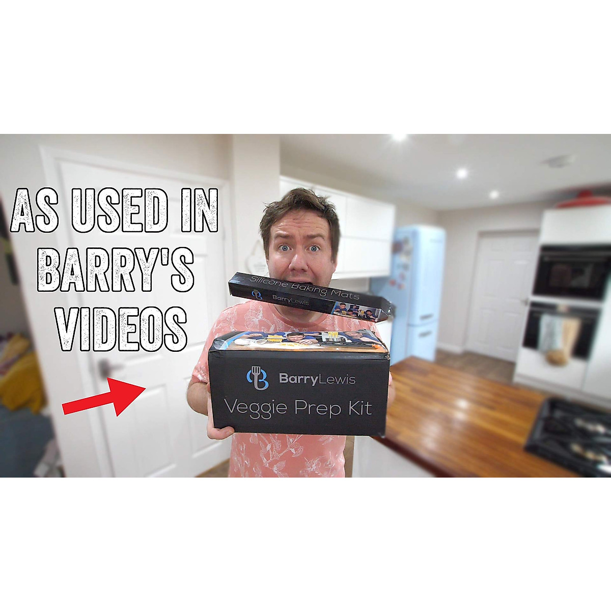 Barry Lewis Silicone Baking Mats - Non-Stick Sheet Mats - Set of 2 (15.75" x 11.75" Inches) & (11.75" x 8.25" inches)