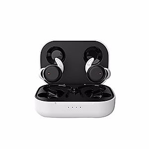 Charella Running Headphones Wireless Earbuds with Earhooks ​Over Ear Sport Headphones Sweatproof Earphones Workout Jogging Gym QW3