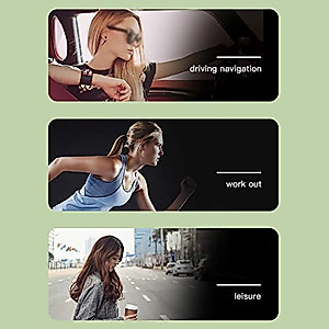 Charella #x2Kc45 5 2 Low Latency Gaming True Bo-Ne Conduction Bluetooth Headset No in-Ear Sports Sweatproof Bo-Ne Conduction