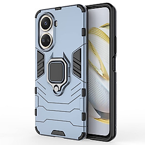 Huawei Nova 10 SE Case Cover, Bracket Shell Case for Huawei Nova 10 SE 4G BNE-LX1 BNE-LX3 Blue