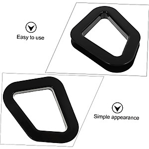 WHAMVOX 4pcs Chair Buckle Mountings of Office Revolving Chair Domestic Chair Accessories Chair Fittings Office Chairs Video Game Chair E- Sports Game Chair Mounting Cybercaf Plastic Black