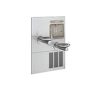 Elkay EZH2O Bottle Filling Station with Integral SwirlFlo Fountain, Refrigerated Filtered Stainless