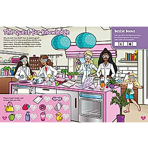 Barbie Dreamhouse Seek-and-Find Adventure: 100% Officially Licensed by Mattel, Sticker & Activity Book for Kids Ages 4 to 8