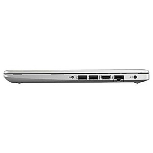 HP Laptop 14-dq3005cl 14" FHD (1920 x 1080), Intel Pentium Silver N5000, Intel UHD Graphics, 4GB DDR4 RAM, 64GB eMMC Storage, Windows 10 Home S, Natural Silver (Renewed)