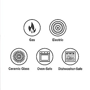 Tramontina Guru 5 Qt Ceramic Nonstick Covered Dutch Oven, 81502/006DS