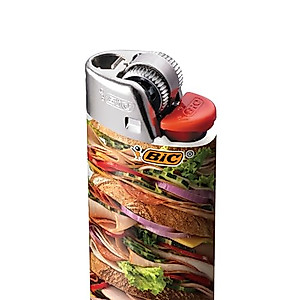 BIC Pocket Lighter, Special Edition Favorites Collection, Assorted Unique Lighter Designs, 50 Count Tray of Lighters
