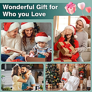 Bluetooth Mini Thermal Printer 300 DPI, Wireless Mini Pocket Printer, M02S Mini Inkless Sticker Printer, Print Pod, Mini Printer Sticker Maker with 6 Rolls Thermal Paper for Study Notes, Gifts