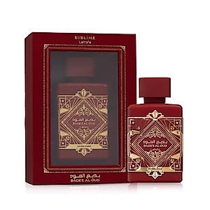 Lattafa Badee Al Oud Sublime Eau de Parfum Spray for Unisex, 3.4 Ounce
