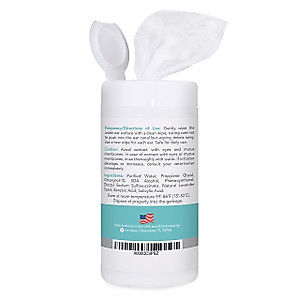 VET-VIRTUE Fragrance Free Ear Wipes for Dogs