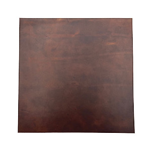 Biocca Boutique - Premium Genuine Leather Square for Crafts - 12" X 12" (2-Pack) - Free Extra Pieces Included!