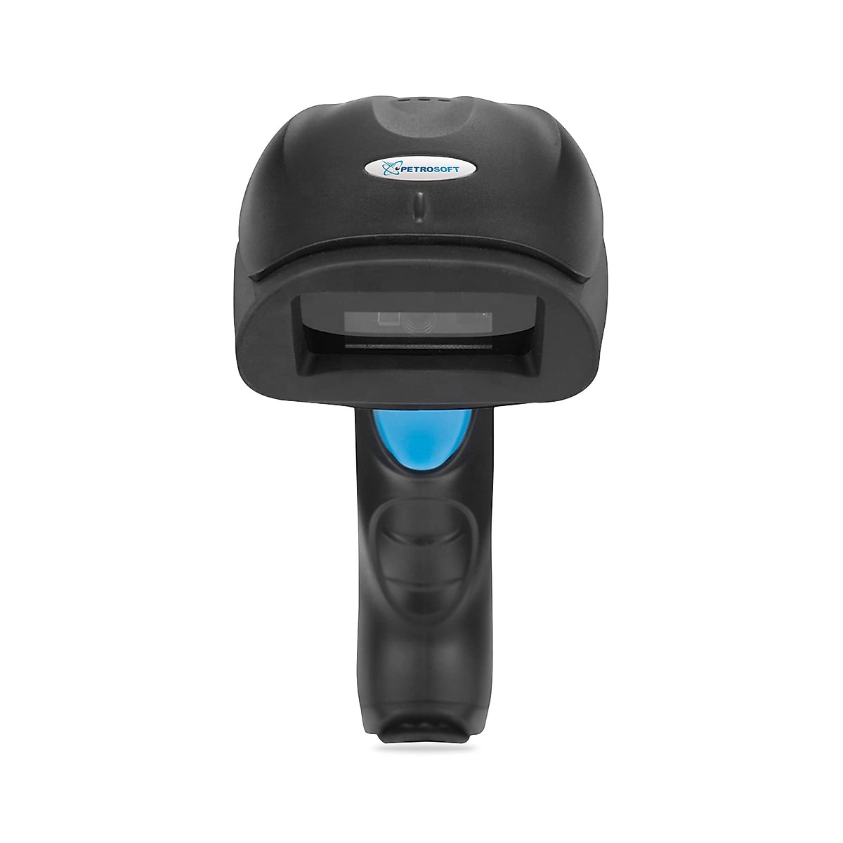 PETROSOFT SC-6300 1D/2D Cashier Barcode Scanner/Reader for Small to Medium-Sized Retailers with Tilting Stand for Hands-Free Scanning