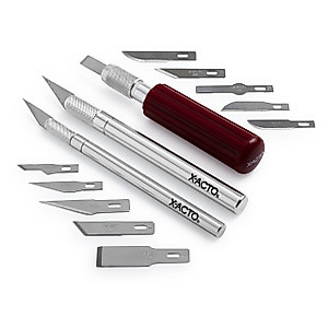 X-ACTO Compression Basic Knife Set + Hakko-CHP-170 Micro Cutter