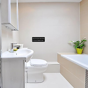 Apartment For Rent Sign For House Door, Plastic Self-Adhesive Signs For Business Home, 3 X 10 Inches Acrylic For Office Gate Window