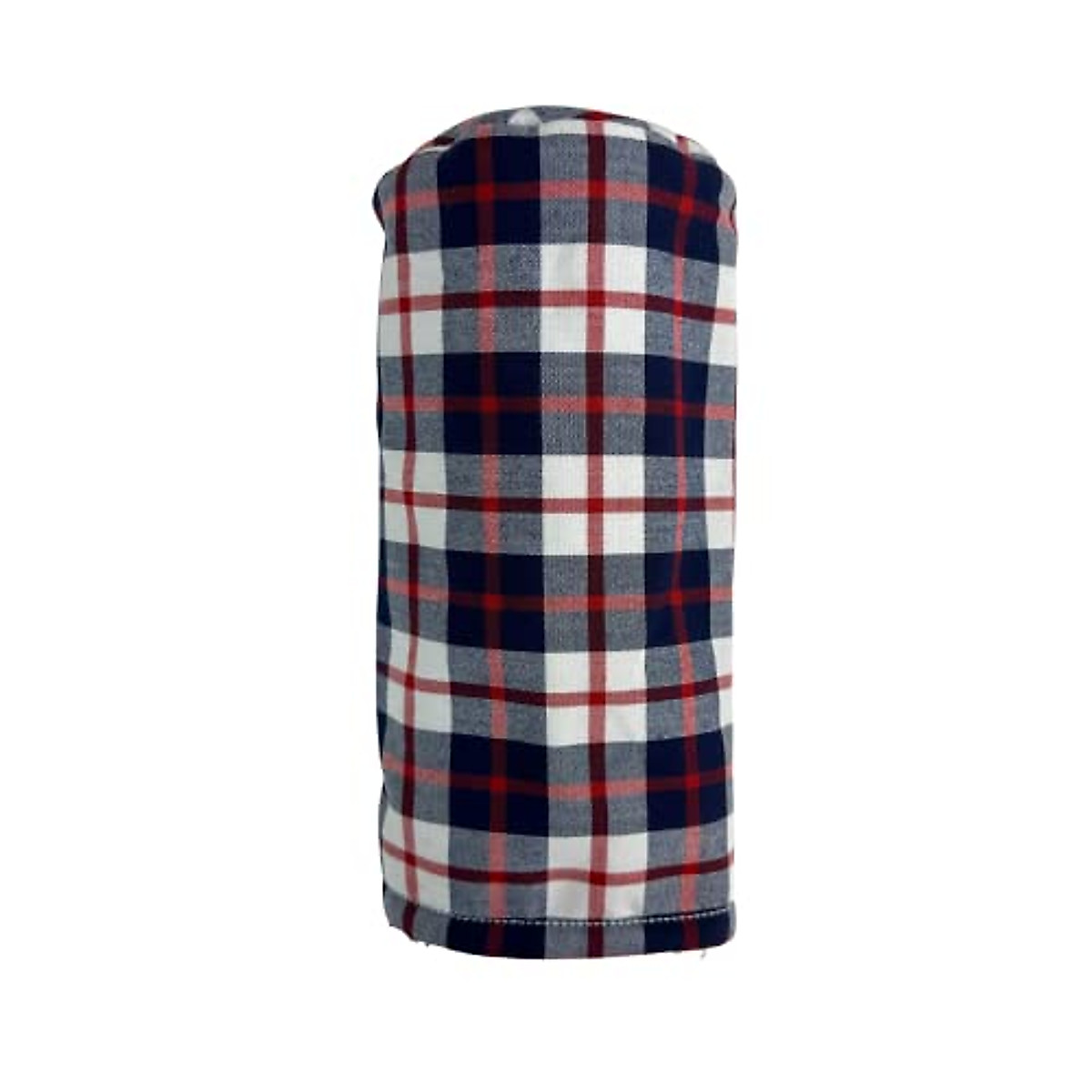 Sunfish Tartan Golf Headcover Set White, Navy, Red Plaid - Driver, Fairway, Hybrid