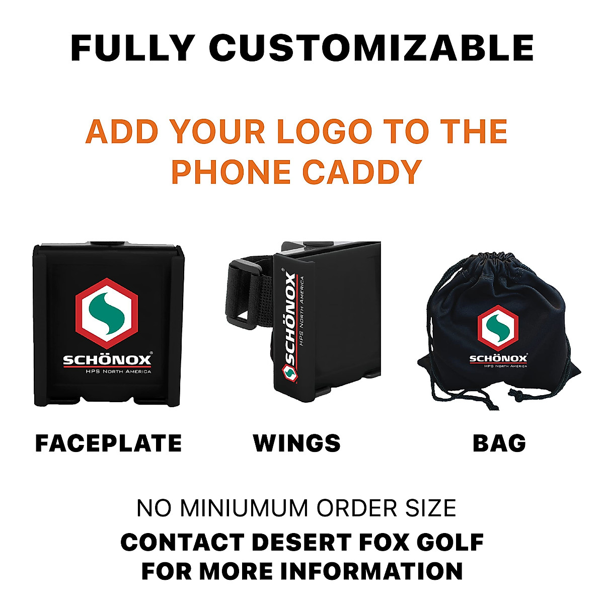 DESERT FOX GOLF - Phone Caddy - Pink
