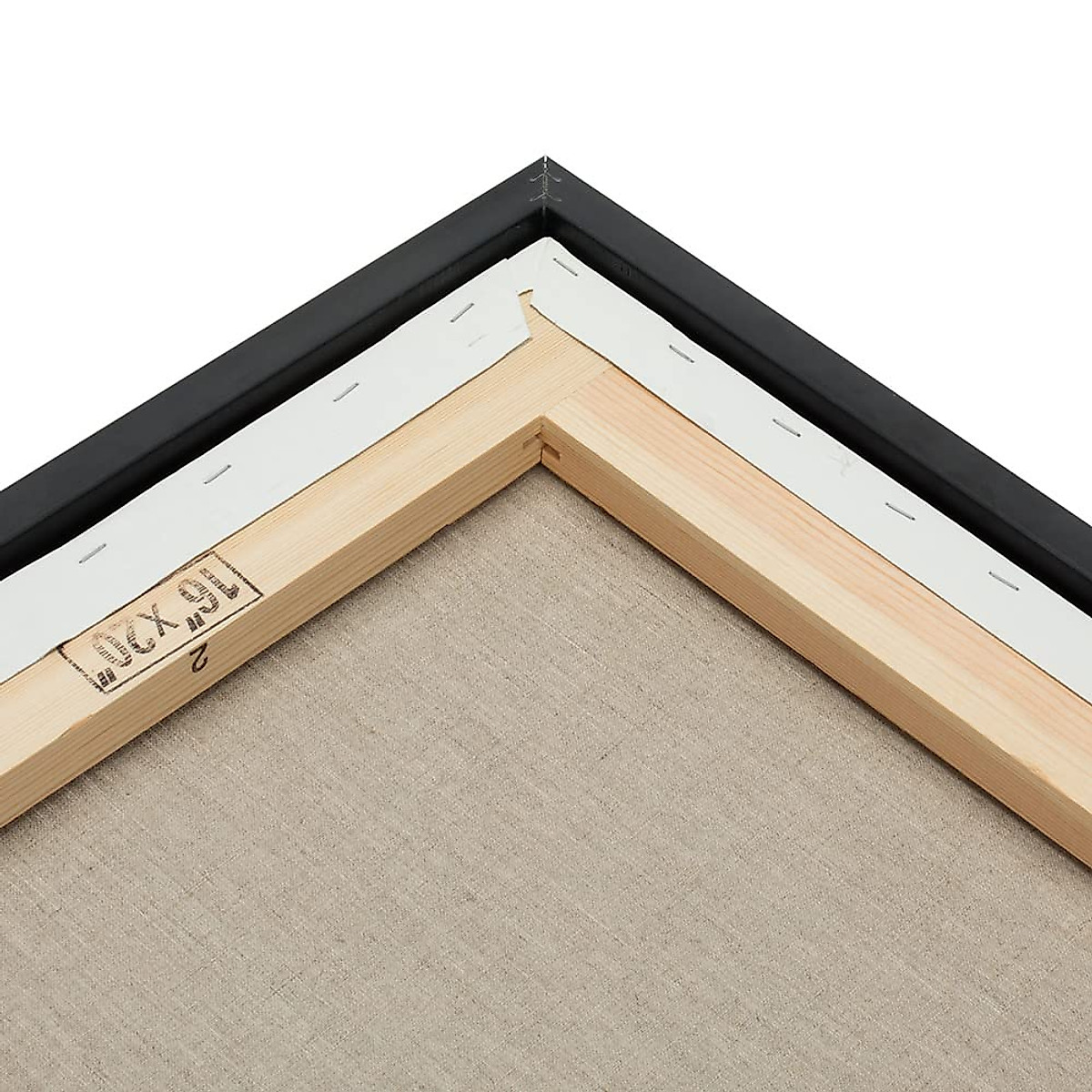 Gotham Deep Gallery Frames - 3 Pack of Professional Gallery Frames for Canvas, Paintings, Presentation & More! - [Black - 16x20"]