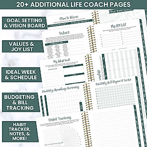 bloom daily planners 2023-2024 Academic Year Day Planner (July 2023 - July 2024) - 5.5” x 8.25” - Weekly/Monthly Agenda Organizer Book with Stickers & Bookmark - Ukrainian Floral