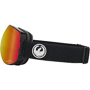 Dragon Alliance X2 Split Lumalens Red Ion Snow Goggles